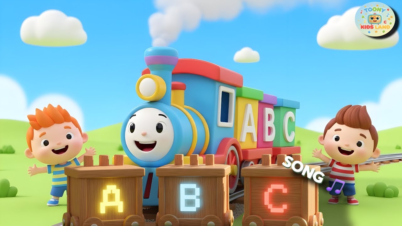 ABC Alphabet Train Song 🚂 | Learn A to Z with Fun | Kids Rhymes - YouTube