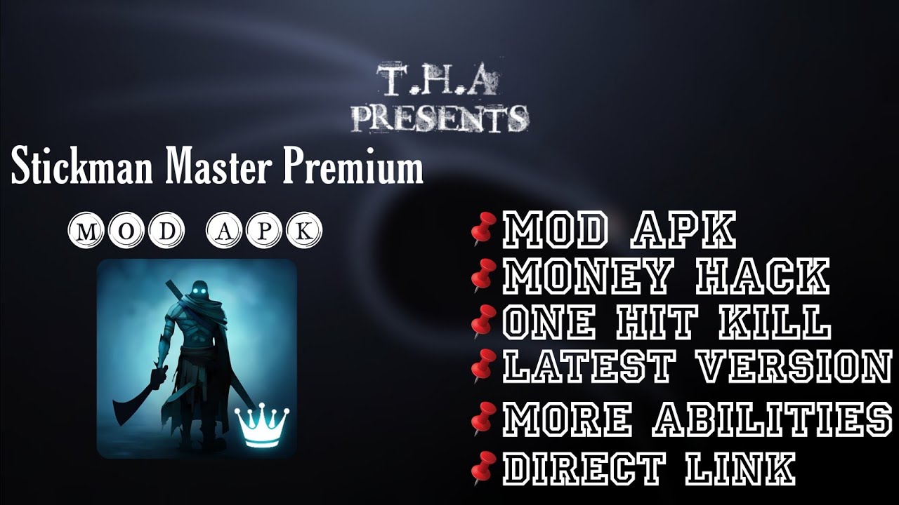 Stickman Master Premium mod apk unlimited money new version - YouTube
