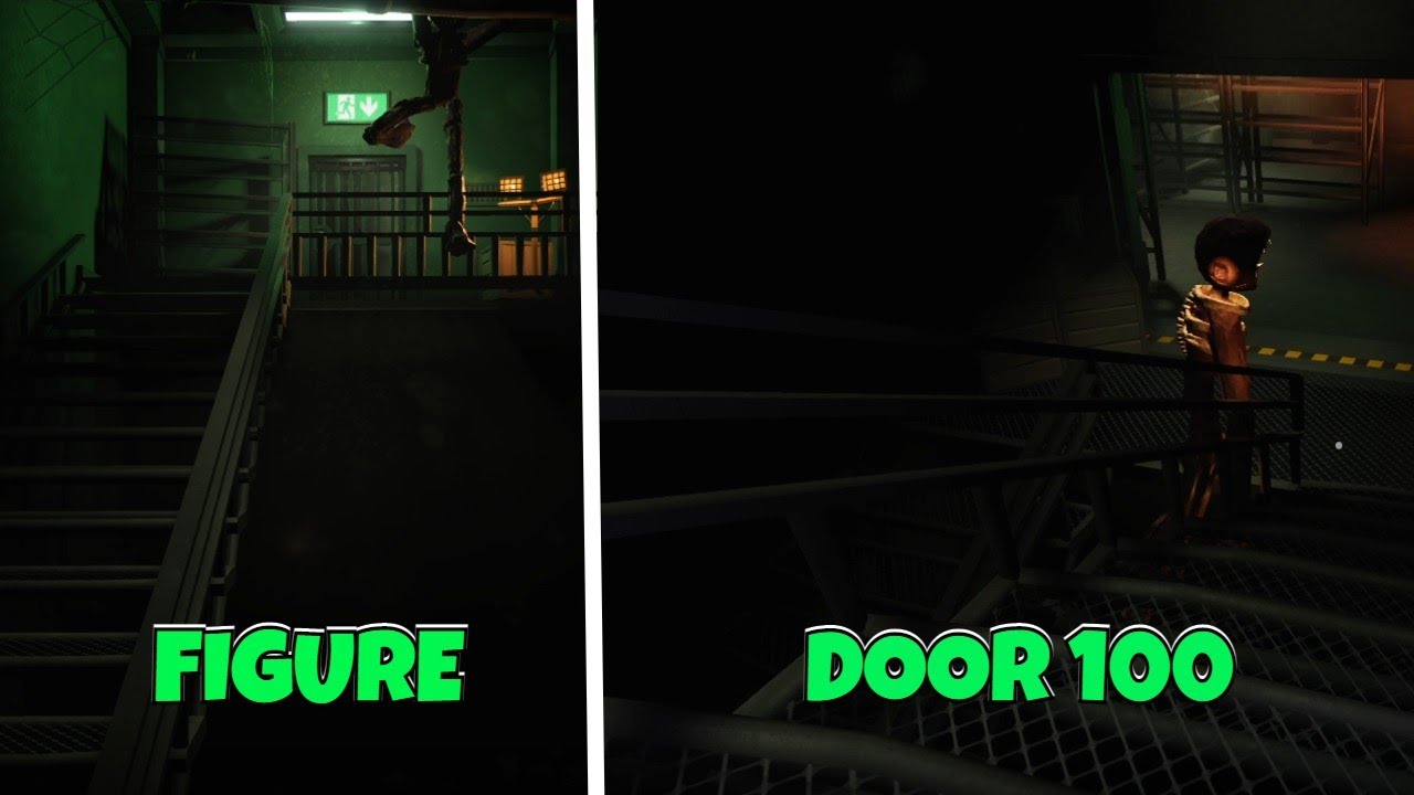 FIGURE ON DOOR 100 BROKE in Roblox Doors.. - YouTube