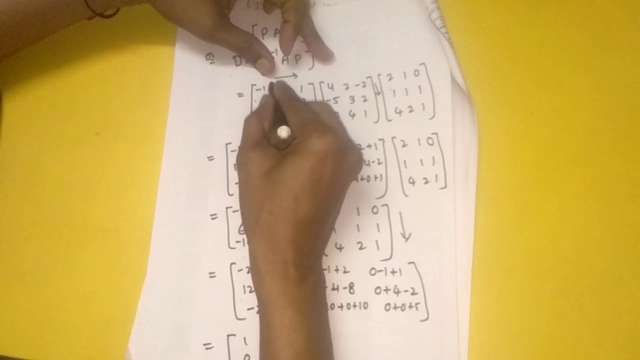 Diagonalization of matrix part-2 - YouTube