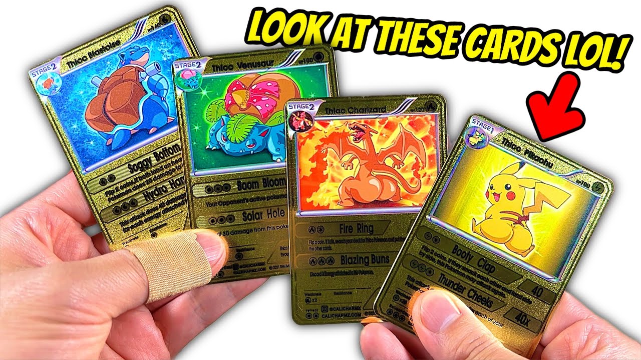 I Found The Most HILARIOUS Golden Pokemon Cards You Will Ever See ...