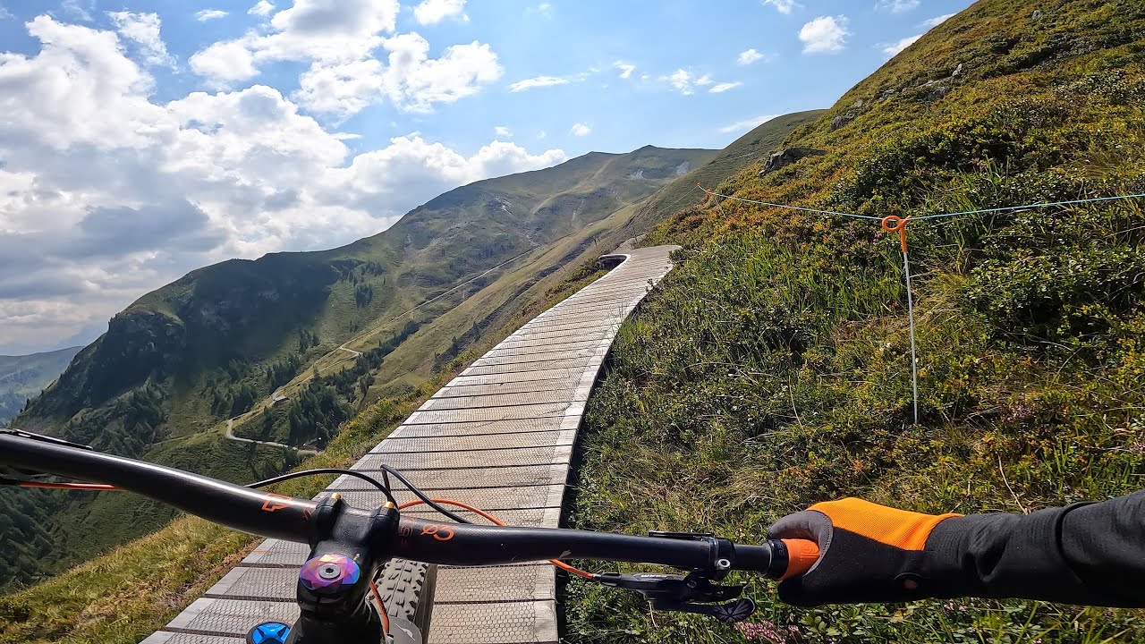 Riding Austria’s New 12er SKY-LINE MTB Trail | Flow, Views & Blue-Grade ...