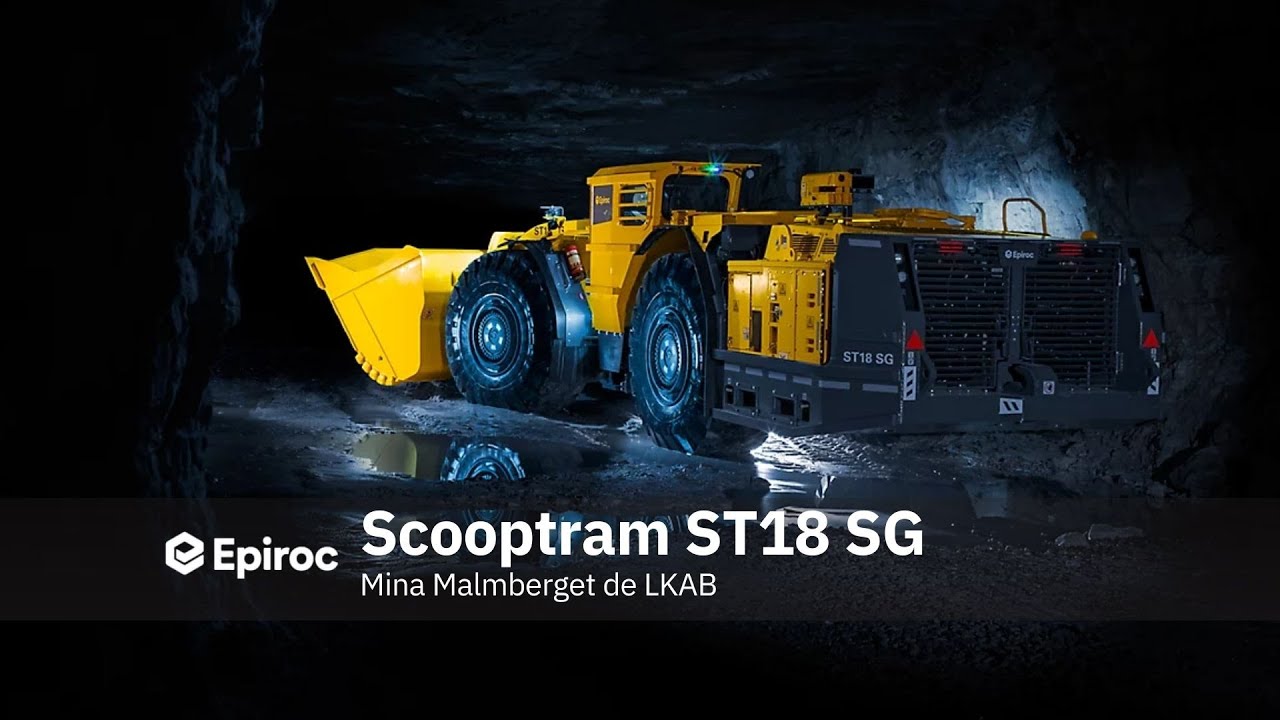 Scooptram ST18 SG de Epiroc - YouTube