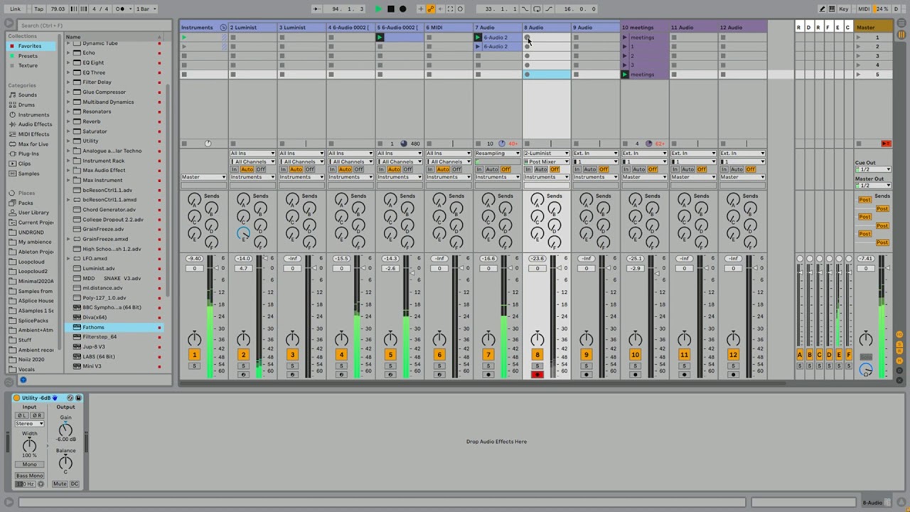 Ambient Session I / Ableton Live 10 - YouTube