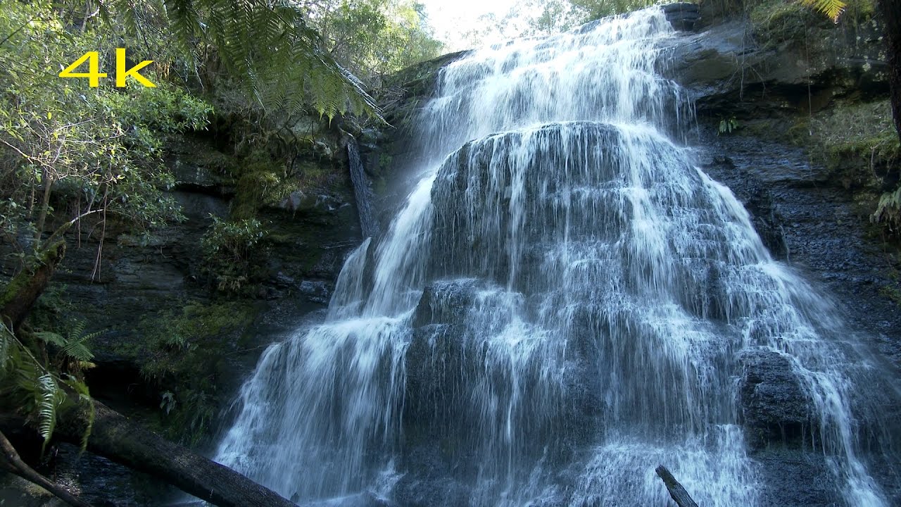 Henderson Falls Otways Victoria Australia (UHD) - YouTube