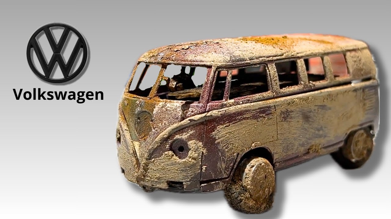 Volkswagen VW T1 BUS from 1966 - Restoration - YouTube