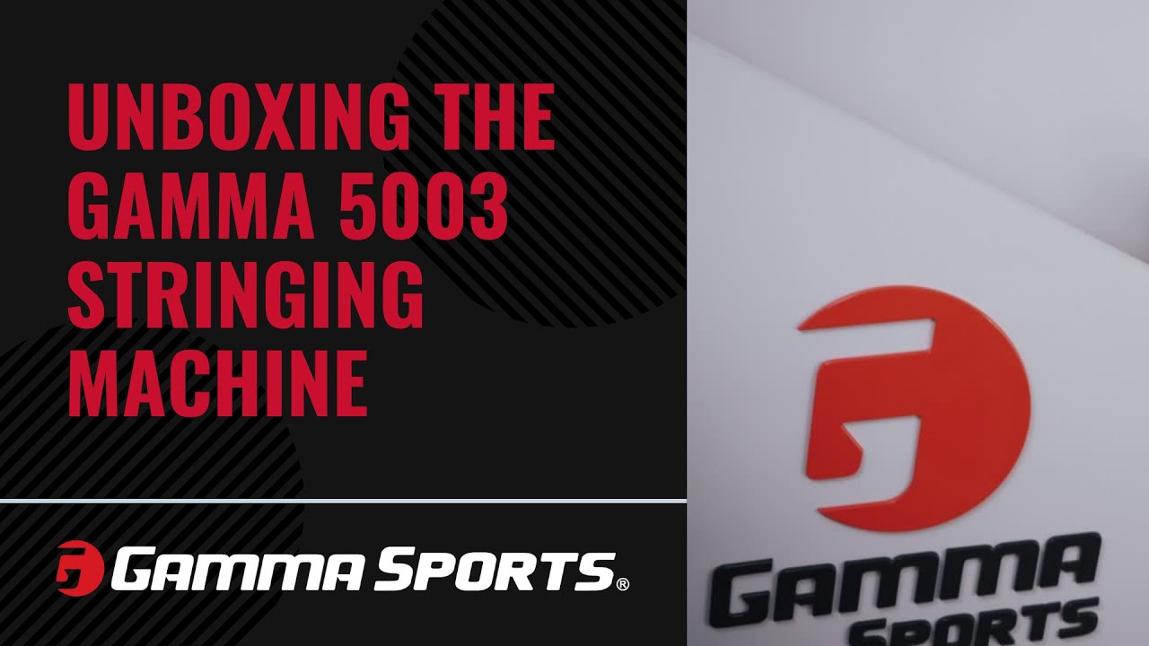Unboxing the GAMMA 5003 Stringing Machine - YouTube