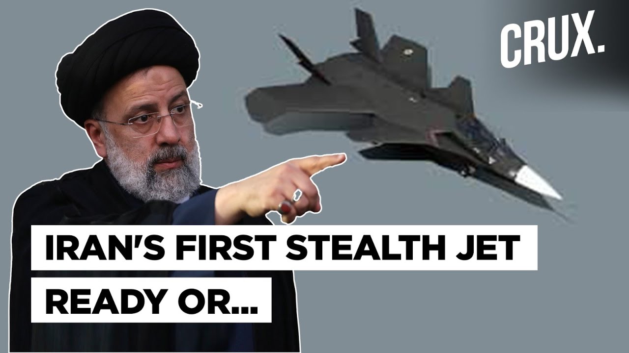 Iran Claims Stealth Fighter Project Nearing Completion | Unveiling Of ...