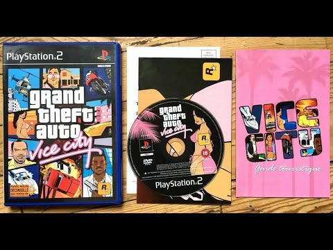 Grand Theft Auto Vice City | GTA Vice City - PS2 Unboxing - YouTube