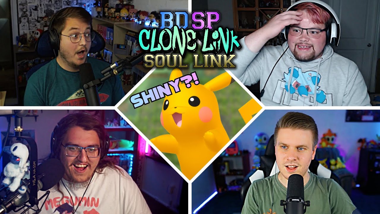 SHINY PIKACHU?! • Pokémon BDSP Randomizer Clone Link Soul Link | 17 ...