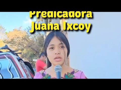 Juana Ixcoy Predicando en la calle 5 de febrero 2025 - YouTube