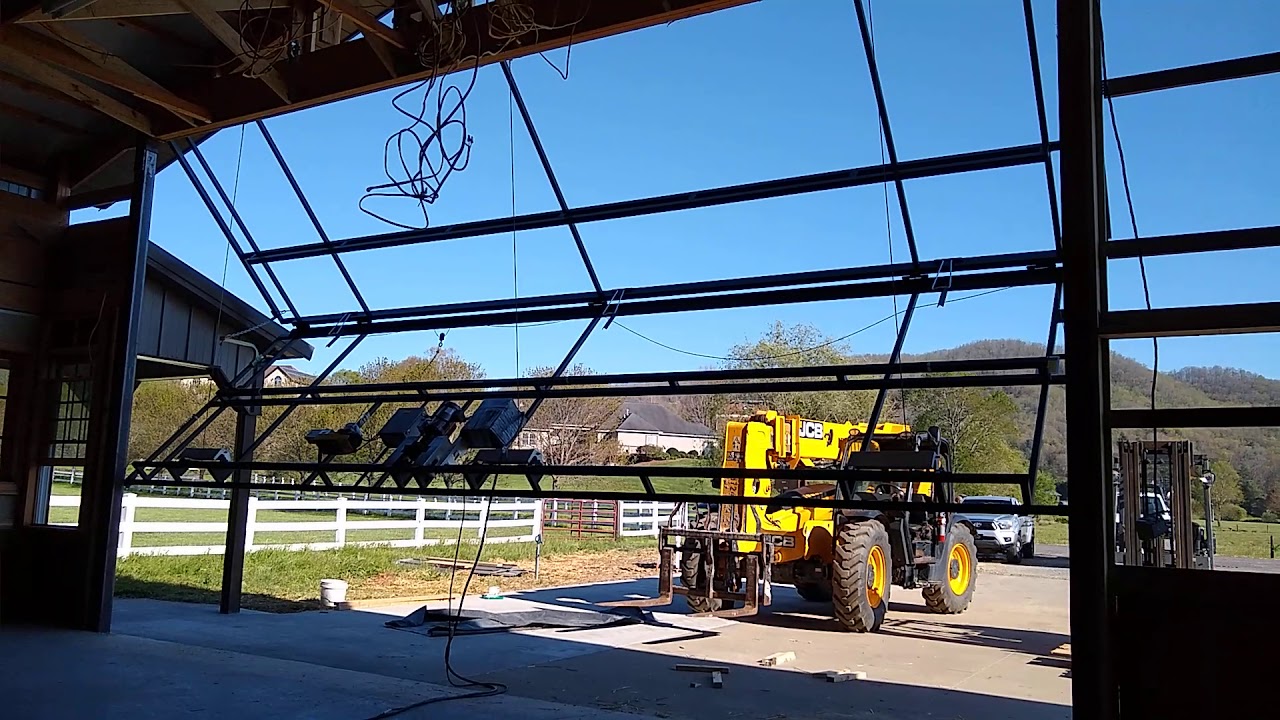 Hi-Fold Door Descending - YouTube