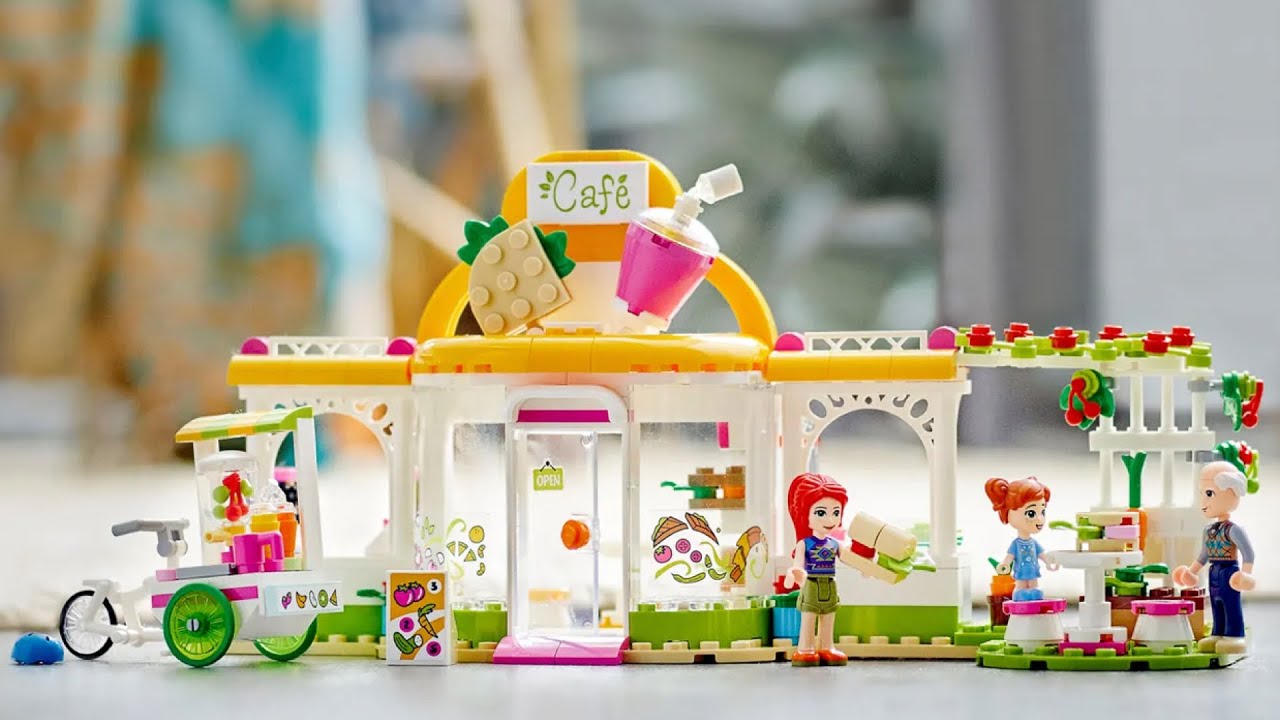 LEGO Friends 41444 Heartlake City Organic Cafe - Relaxing and Calming ...