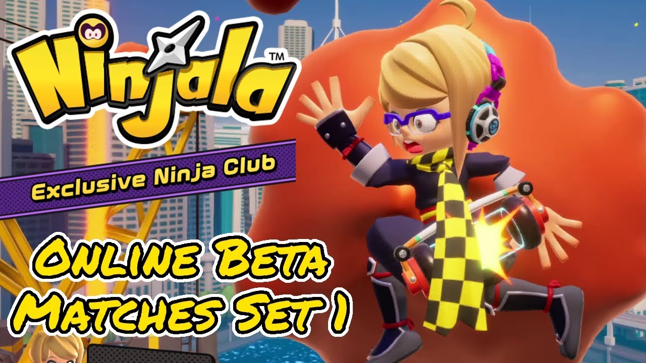 Ninjala: Online Beta Matches - Set 1 - YouTube
