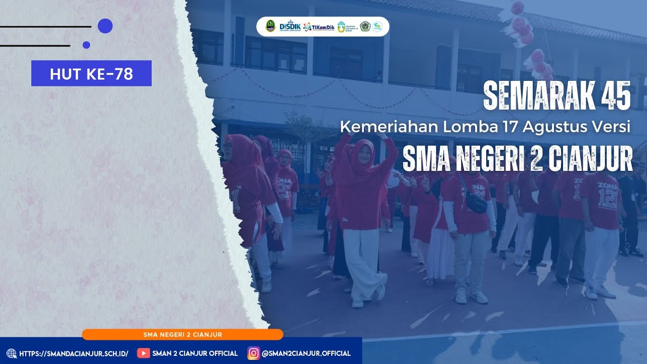 Semarak 45 Versi SMANDA - YouTube