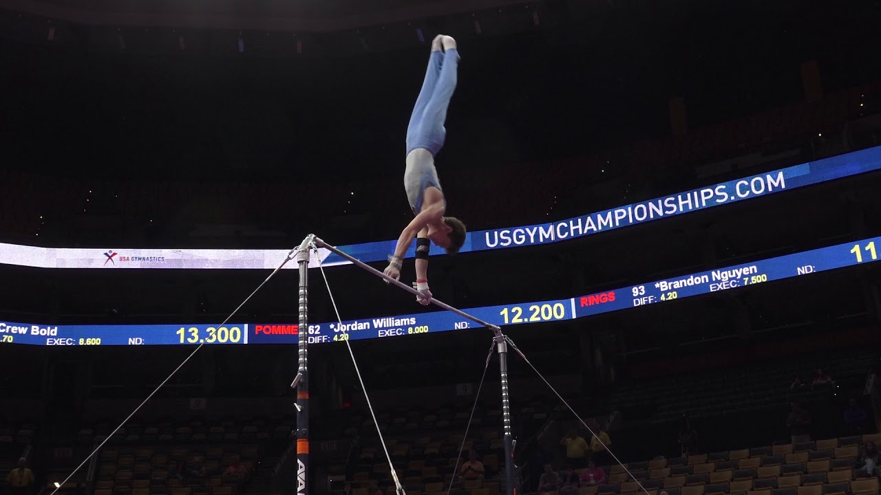 Will Hauke - High Bar - 2018 U.S. Gymnastics Championships - Junior Men ...