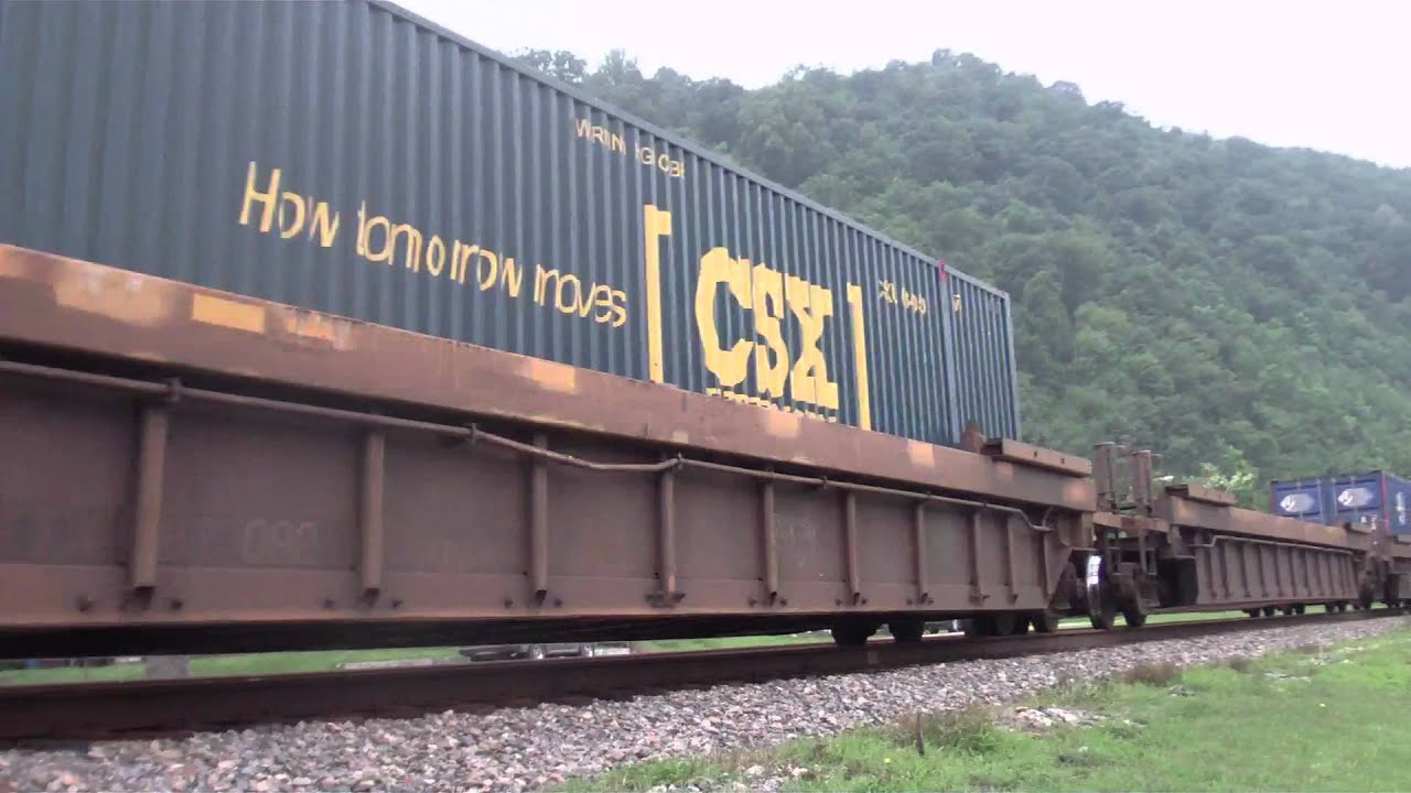 CSX Q130-18 East At Marmet - YouTube
