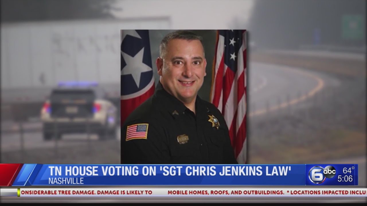 TN House voting on 'SGT Chris Jenkins Law' - YouTube