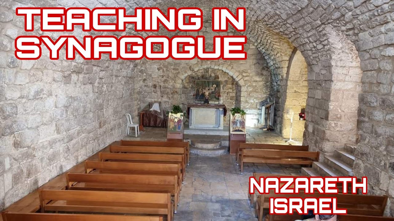 JESUS TEACHING IN SYNAGOGUE NAZARETH ISRAEL #synagogue #nazareth # ...