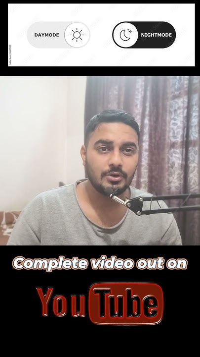 Build A Dark And Light Mode In React Js Reactjs Frontend Coding
