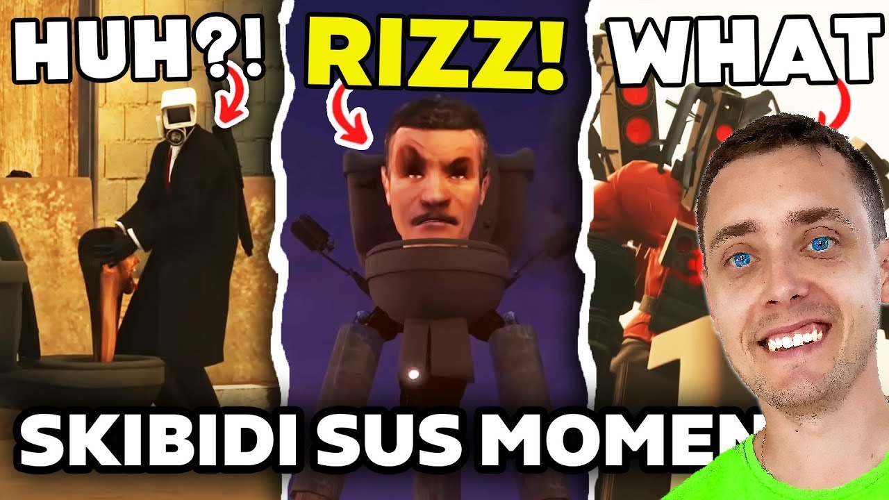 Elite Cameraman and MOST SUS MOMENTS IN SKIBIDI TOILET REACTION - YouTube