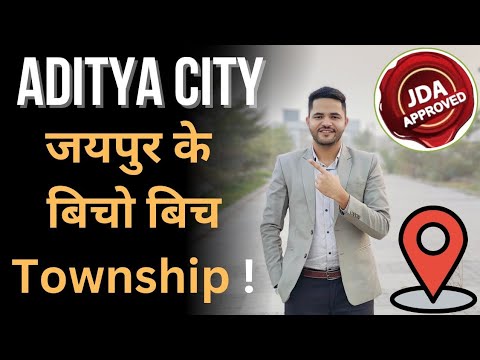 Aditya City | JDA Approved Gated Township On Tonk Road - YouTube