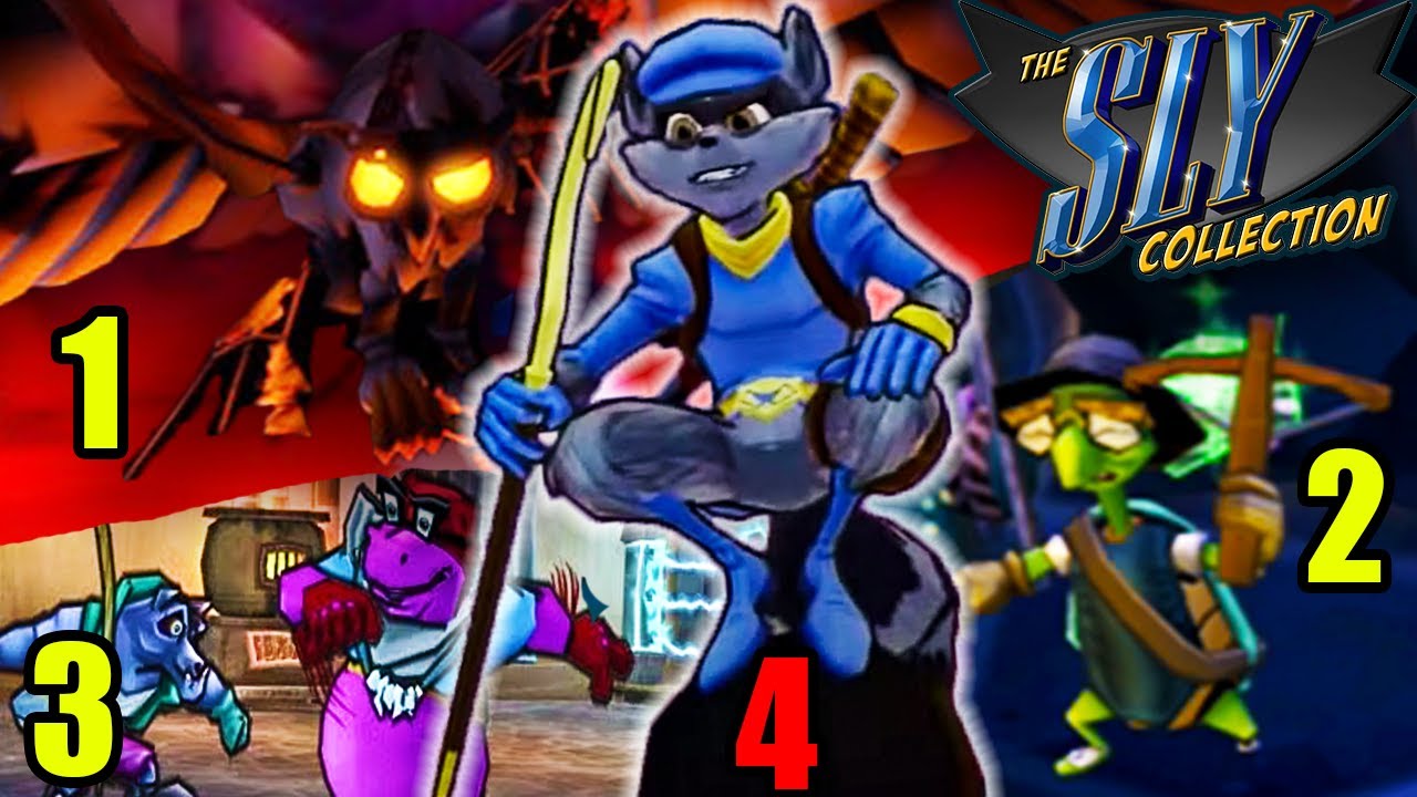 Playing all Sly Cooper Games in Order! - YouTube