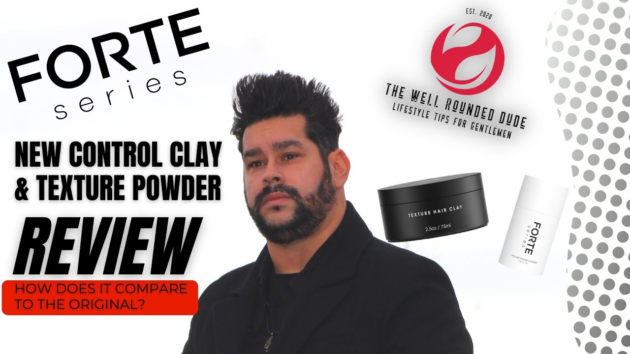 *NEW* FORTE SERIES CONTROL CLAY & TEXTURE HAIR POWDER REVIEW - YouTube
