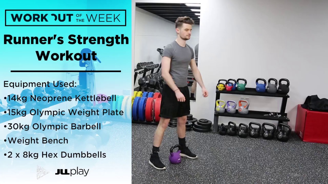 Workout of the Week - Runner's Strength Workout - YouTube