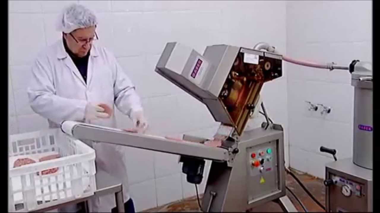 FORMADORA AUTOMÁTICA DE HAMBURGUESAS MOD. R-2000 // R-2000 AUTOMATIC HAMBURGER MACHINE - YouTube