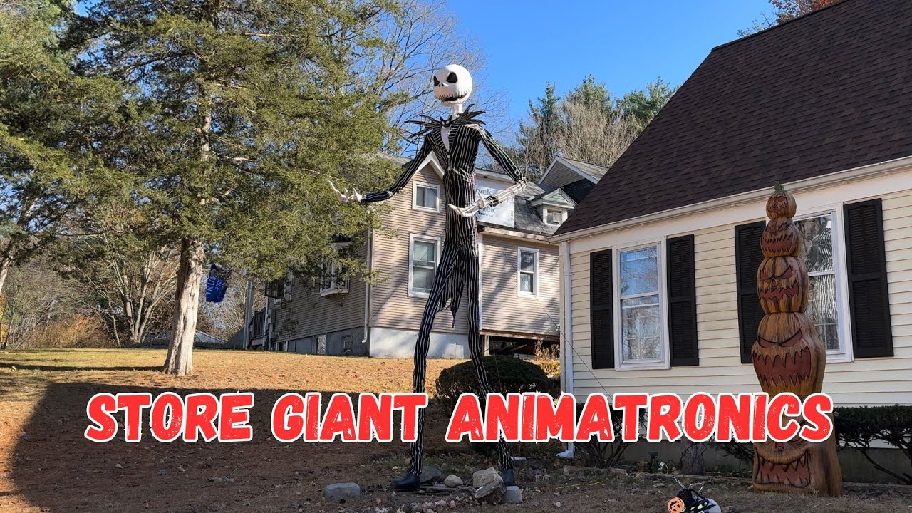 How to Store Giant Halloween Animatronics with Decor Storage Bag by ...