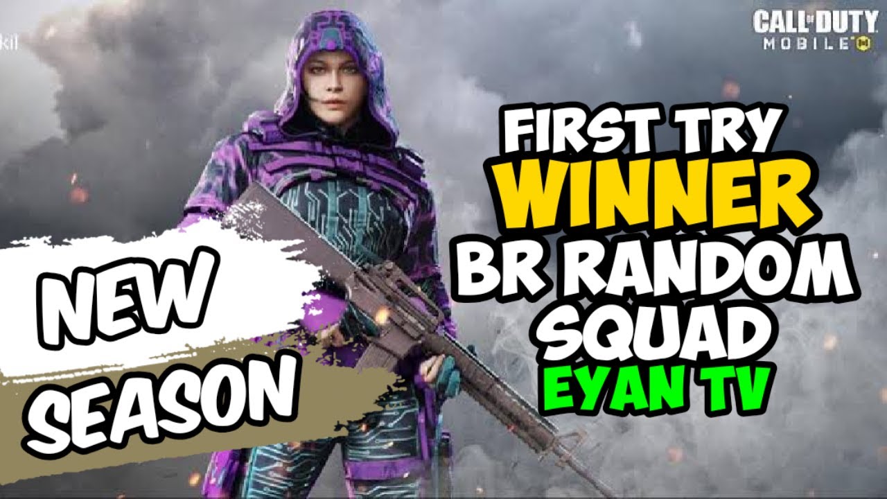 NEW SEASON First Try Panalo Agad! BR Random Squad | CODM - YouTube