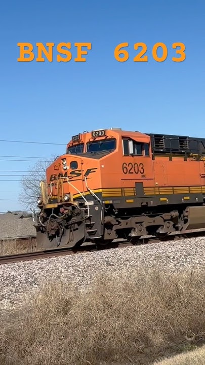 BNSF 6203 - January 31, 2025 #bnsf #railroad #railfans #railway - YouTube