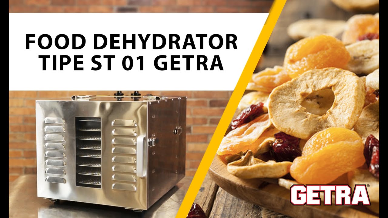 GETRA Food dehydrator ST 01 - YouTube