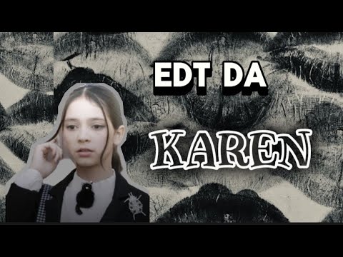 edt da karen gasparsinho de skate 🖤🎧💋#karen #aidrej #ainfânciaderomeuejulieta #katrick #sbt