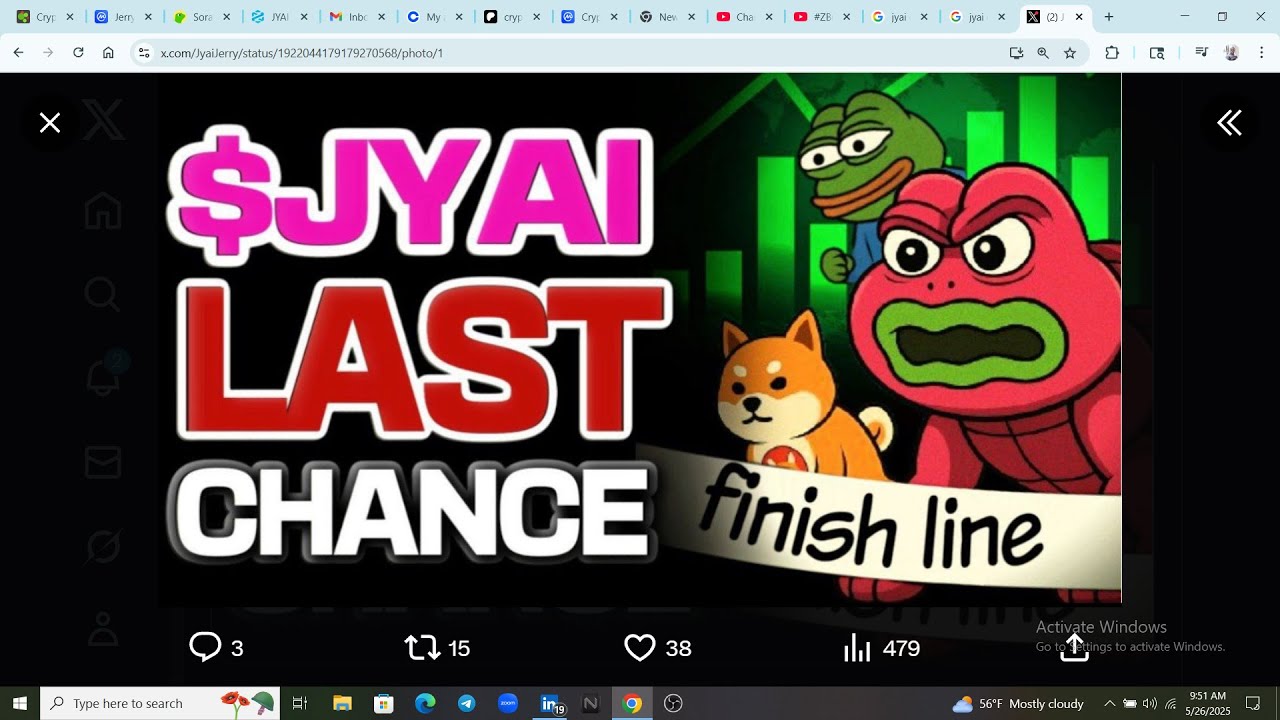 #JYAI # JERRY THE TURTLE 🚨 GET READY, THIS WILL BE BIG!! - YouTube