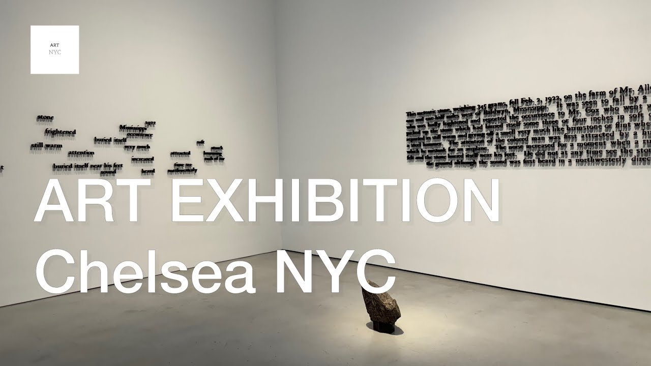 ART EXHIBITION Chelsea NYC Nov 2024 @ARTNYC - YouTube