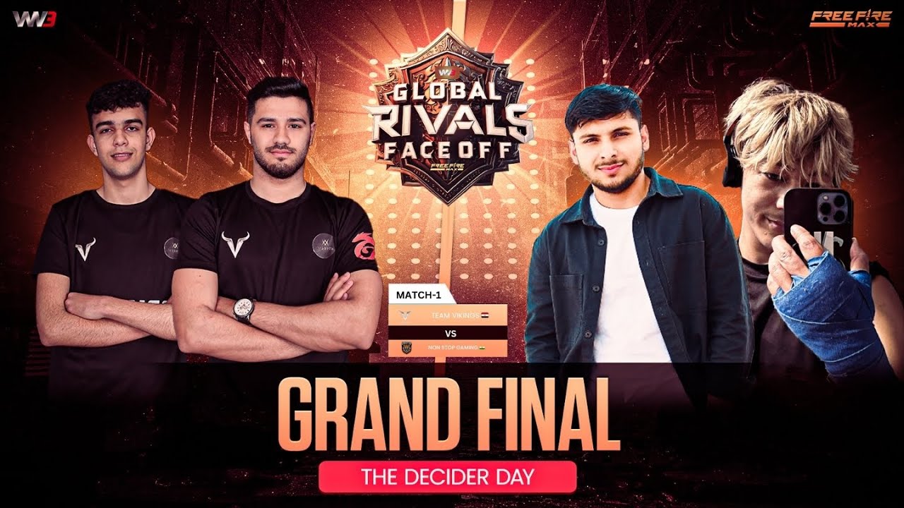 CS GLOBAL TOURNAMENT GRAND FINAL THE DECIDER DAY | FREE FIRE | - YouTube