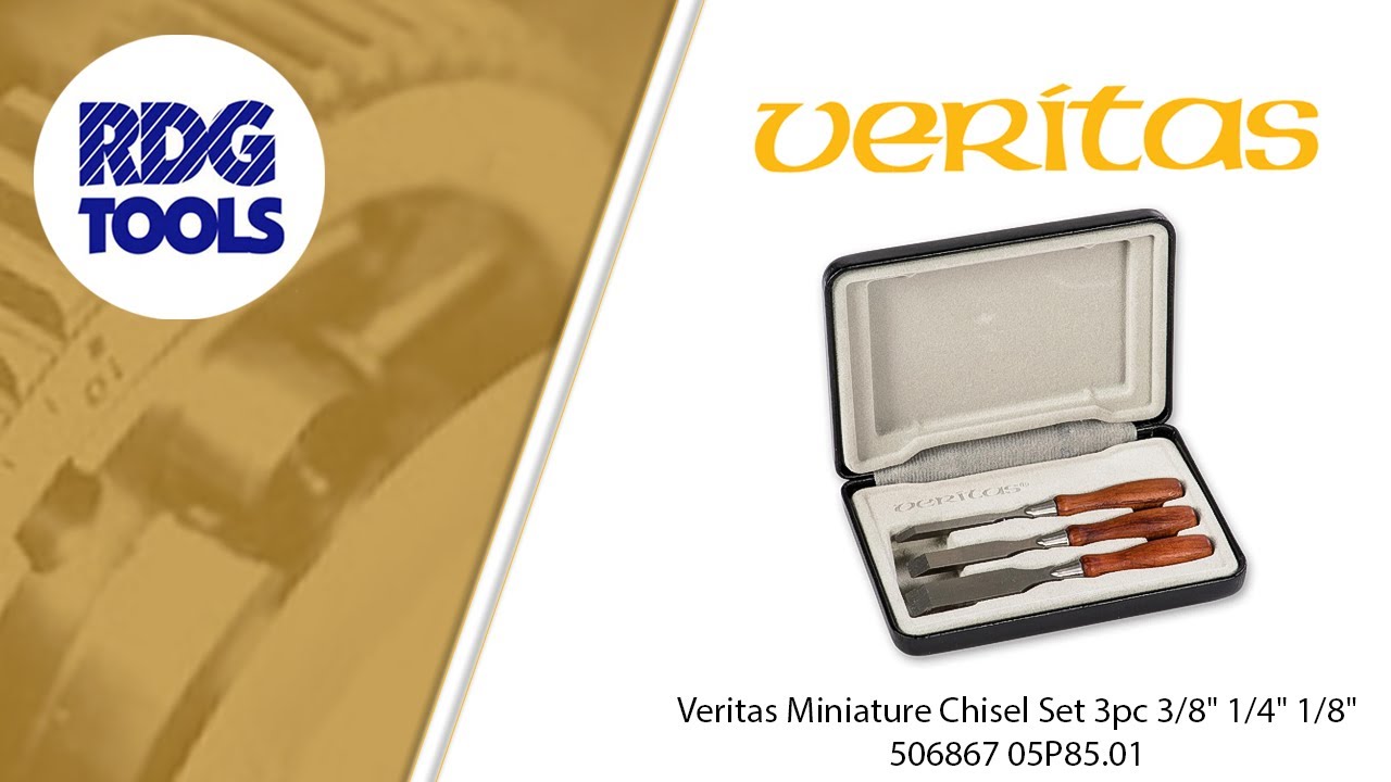 Veritas Miniature Chisel Set 3pc 38 14 18 506867 05P85 01 (RDG TOOLS ...