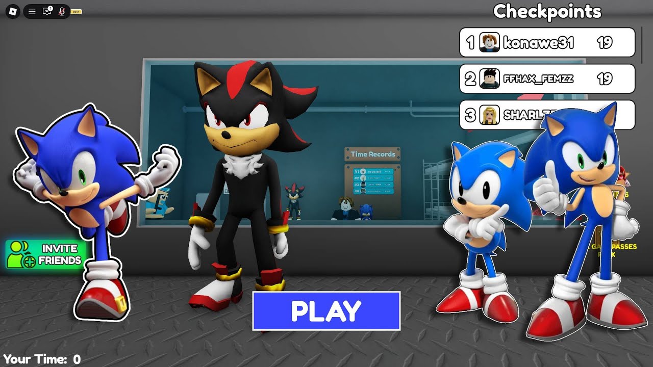 Roblox - Sonic Escape Shadow prison run #sonic #robloxlive #shortfeed ...