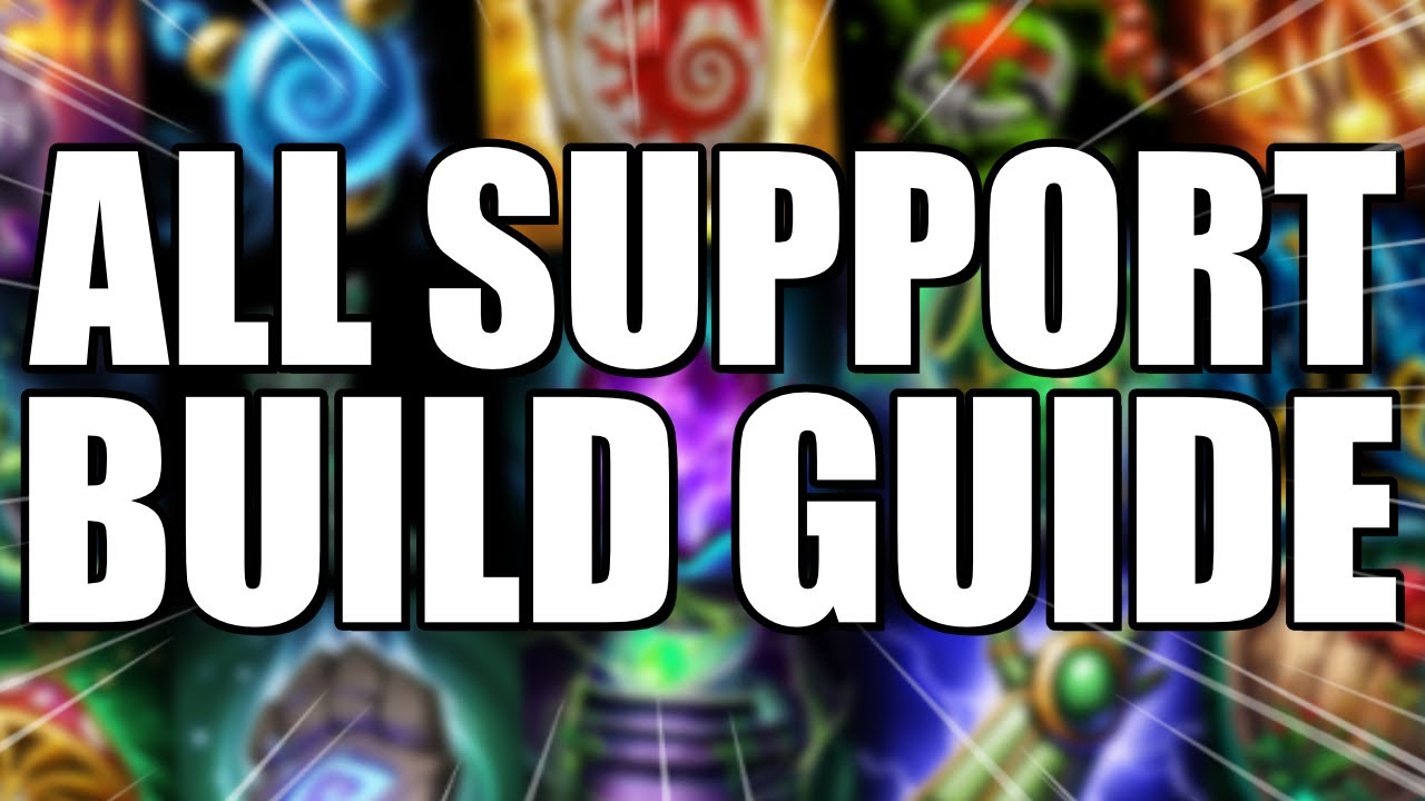 EVERY Support Build Guide! Builds for EVERY Support God! - YouTube