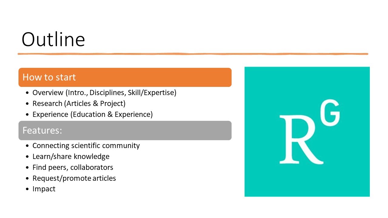 ResearchGate tutorial - YouTube