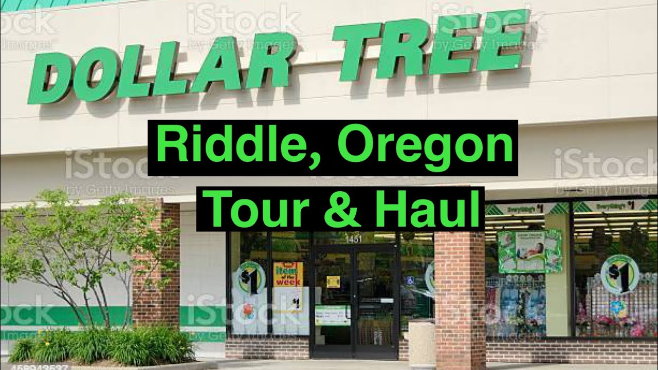 DOLLAR TREE TOUR/HAUL - Riddle, Oregon - YouTube