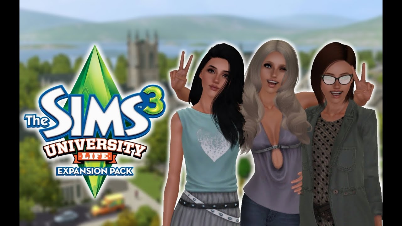 Let's Play: The Sims 3 University Life - (Part 1) - Welcome to ...