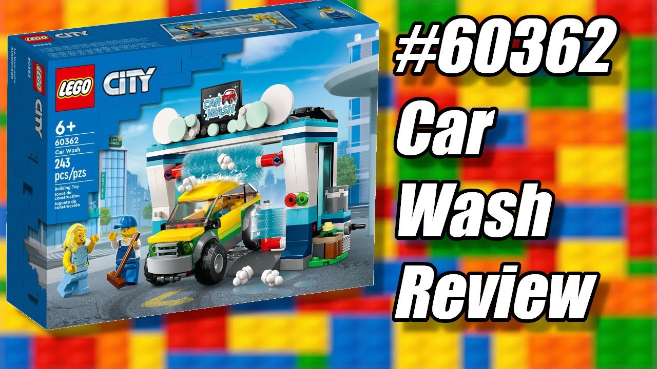 Sparkling Clean Fun: LEGO Set 60362 Car Wash Review! 🚗💦 - YouTube