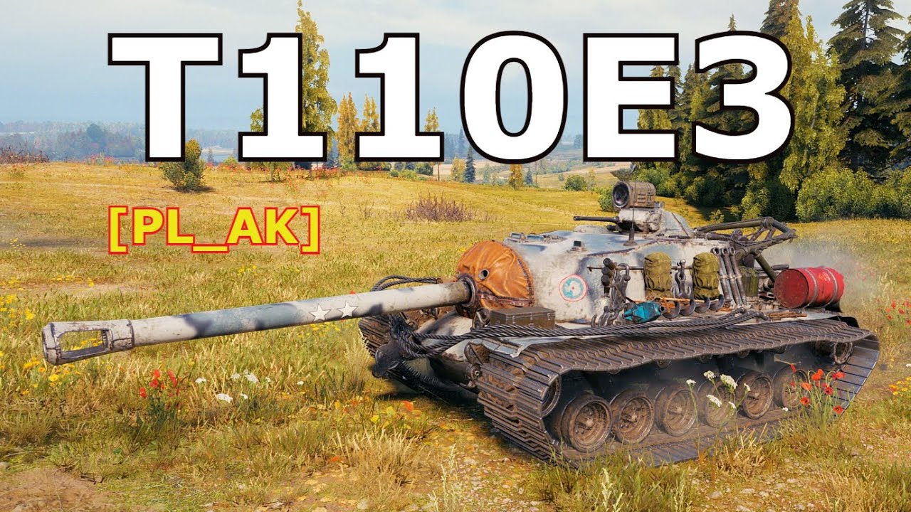 World of Tanks T110E3 - 4 Kills 11,4K Damage - YouTube