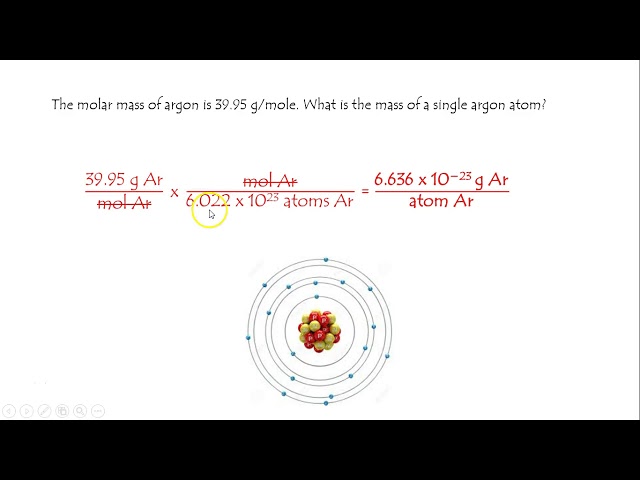 What Is The Atomic Mass Of Argon Neetlab
