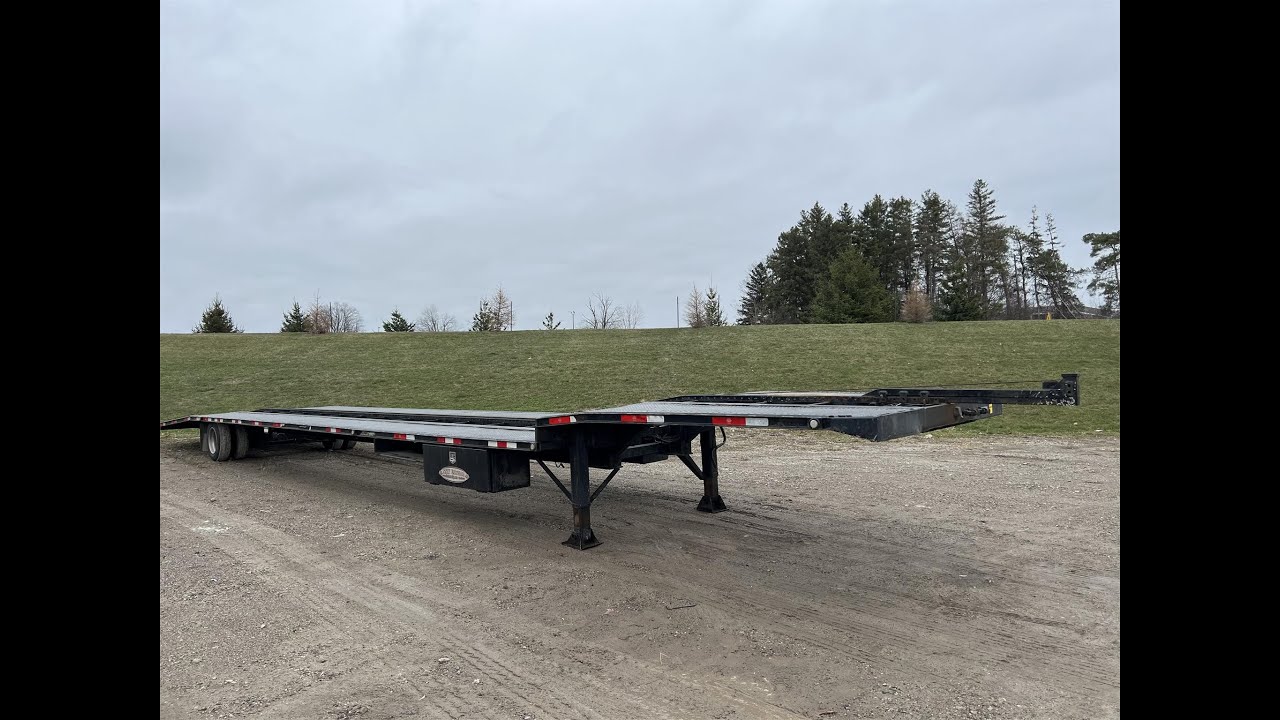 FOR SALE - 2010 Shipshe Single Axle RV Car Hauler - YouTube