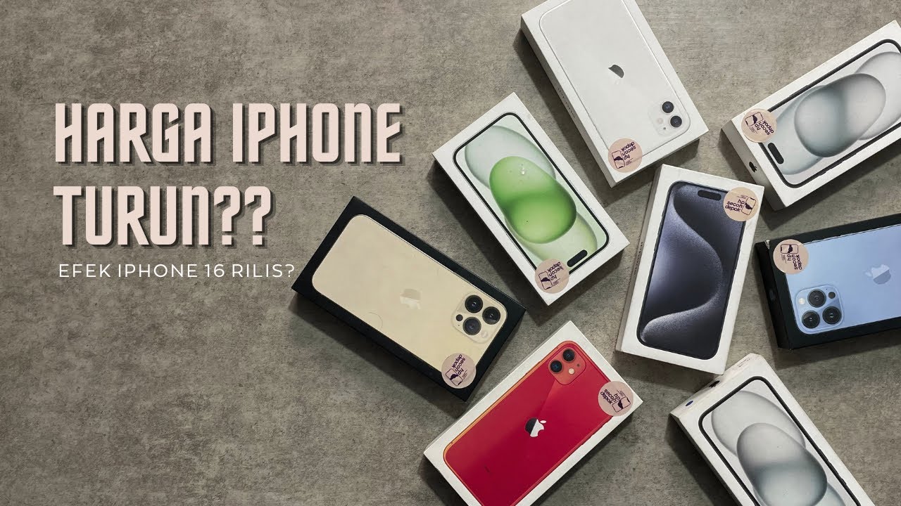 iPhone 16 Rilis😱! iPhone Lama Jadi Makin Murah? Wajib Beli Sekarang ...