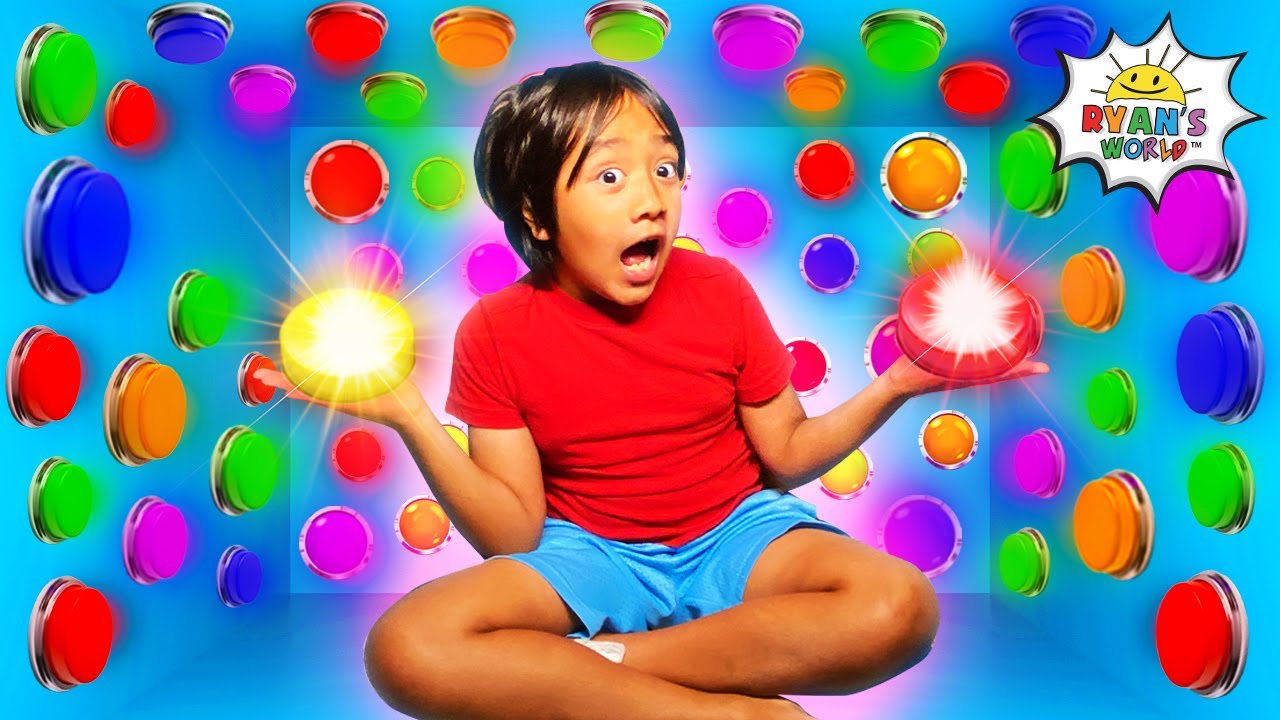 Ryan VS 100 Buttons! DON'T PRESS THE WRONG BUTTON CHALLENGE! - YouTube